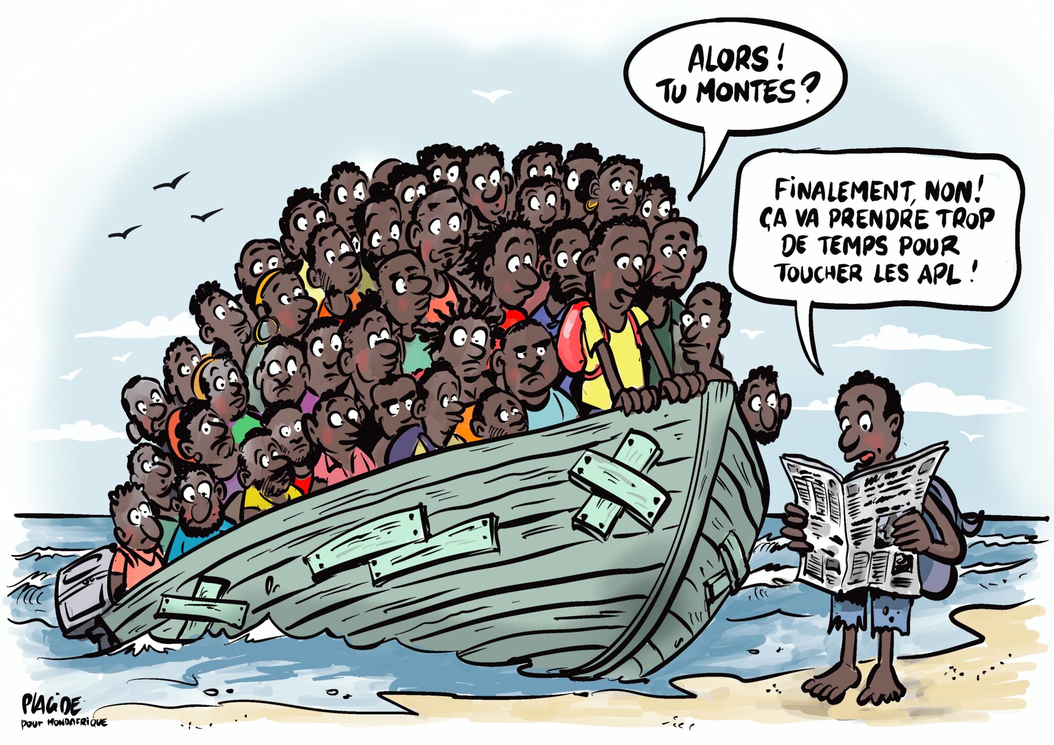 L’impuissance africaine face à l’immigration clandestine - Mondafrique